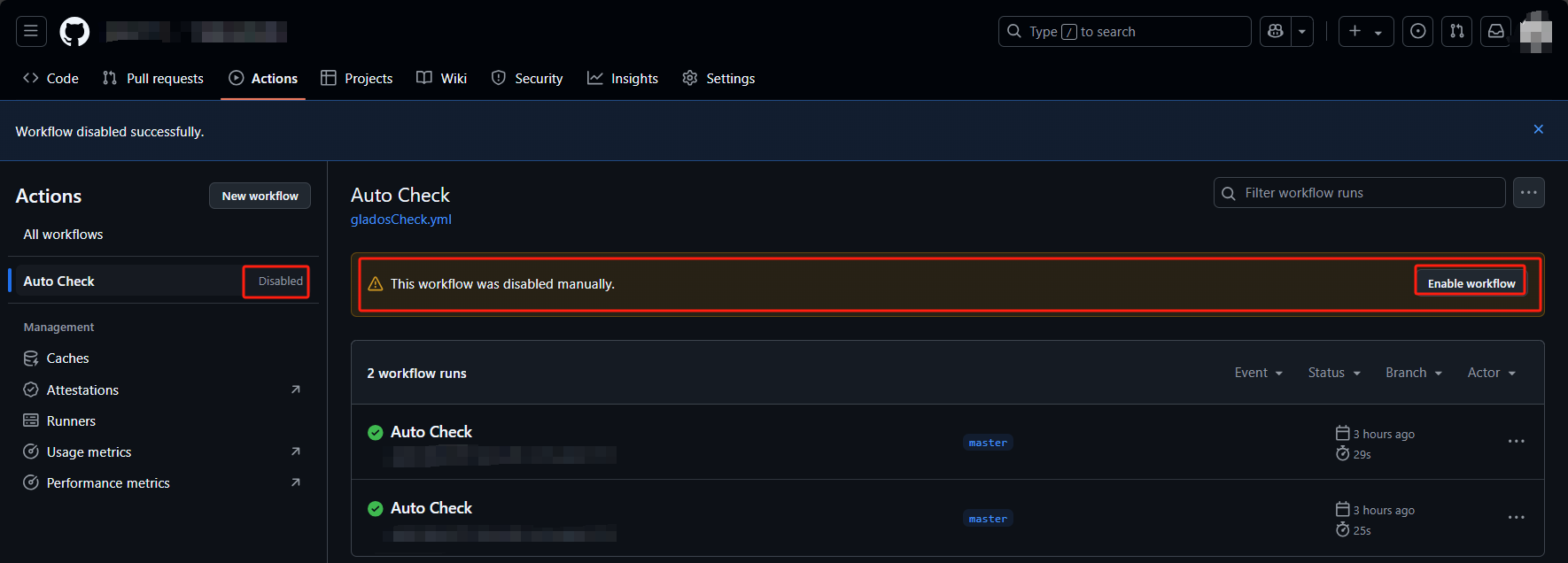 github actions实现GLaDOS自动签到 | robot-x Blog